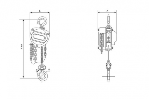 HSZ-C Chain Hoist - UU LIFTING